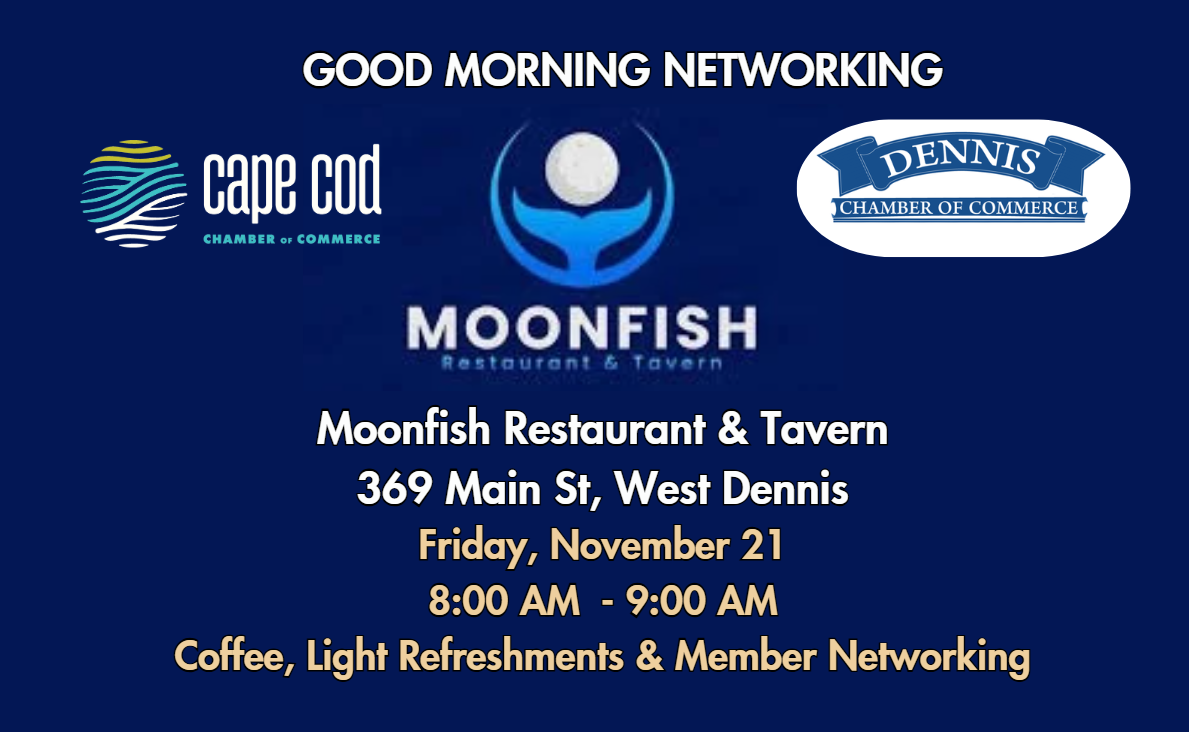 Good Morning Networking at Moonfish Restaurant & Tavern - Cape ...